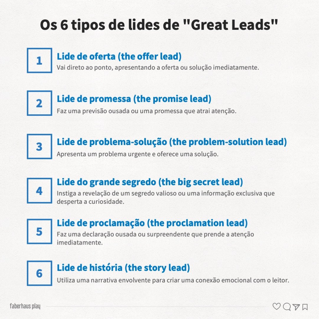 Great leads: Como escrever títulos e textos que geram vendas ...